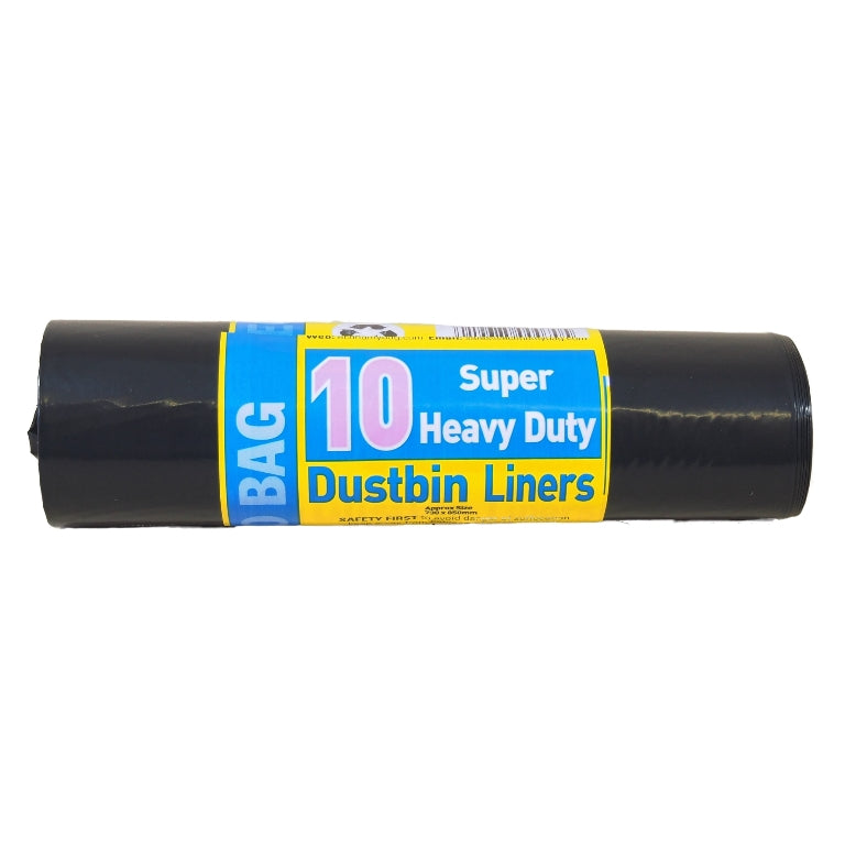 Super Heavy Duty Dustbin Liners (10) – Silverhook Ltd