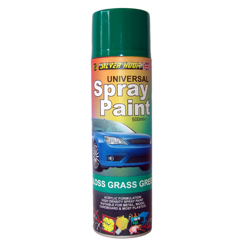Spray Paint 500ml Gloss Grass Green – Silverhook Ltd