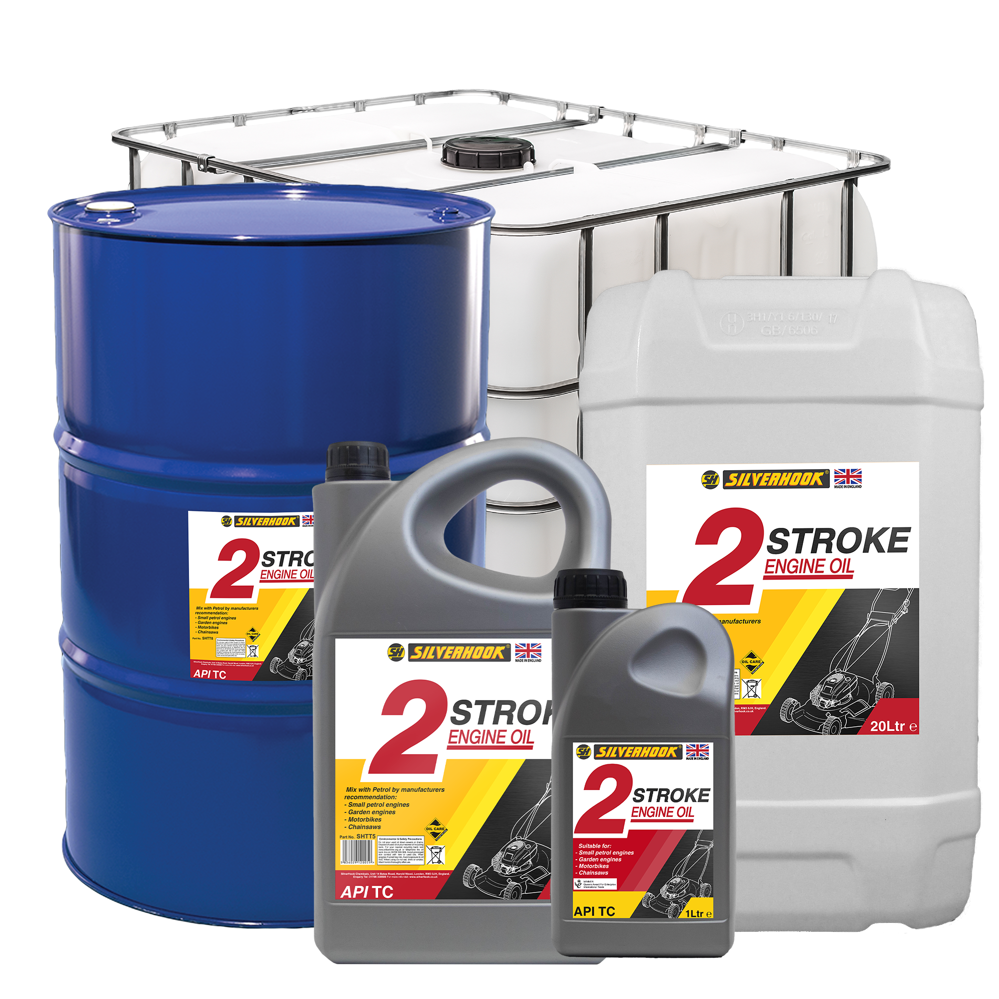 Two Stroke Engine Oil API TC – Silverhook Ltd